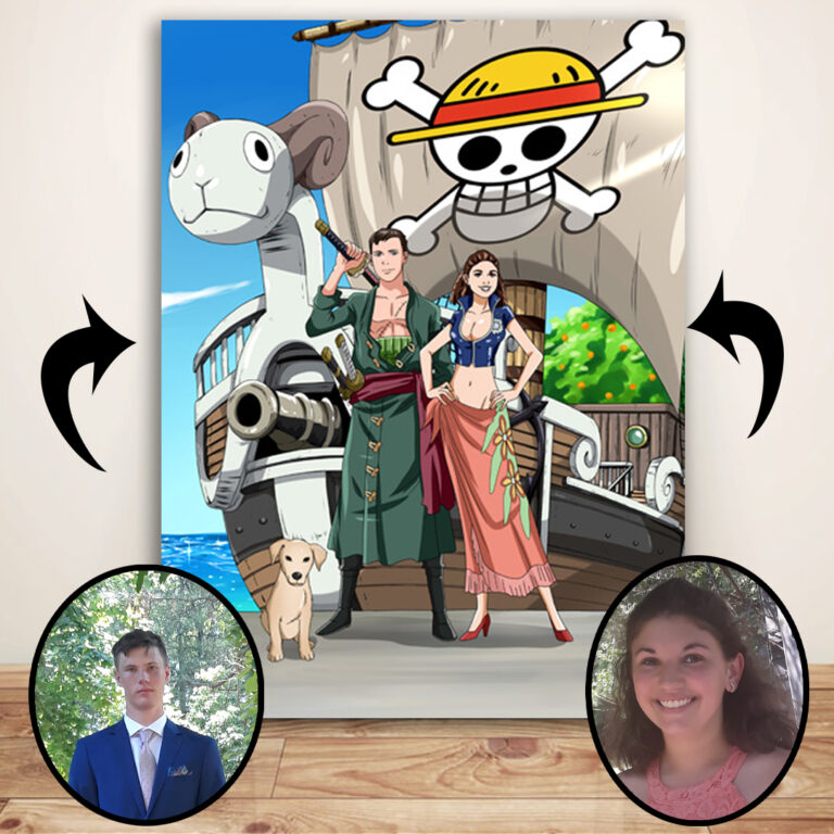 Anime Custom Portrait – Custom Anime Art